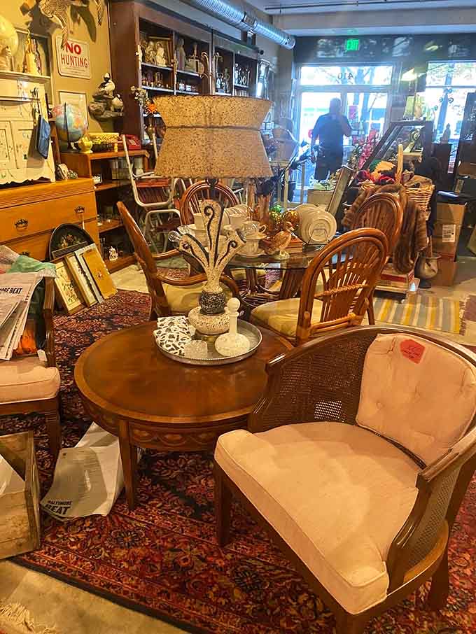 Step inside and suddenly your minimalist phase seems like a terrible mistake you made in 2015.