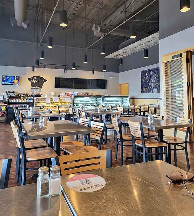 Clean, bright, and spacious, this is where deli dreams come true without the New York attitude.