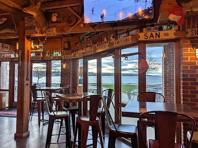 Those windows aren't just for show; they're your front-row seats to the greatest water show nature provides daily.