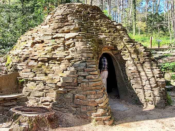 This charming stone structure looks like something hobbits would build if they relocated to South Carolina for the weather.