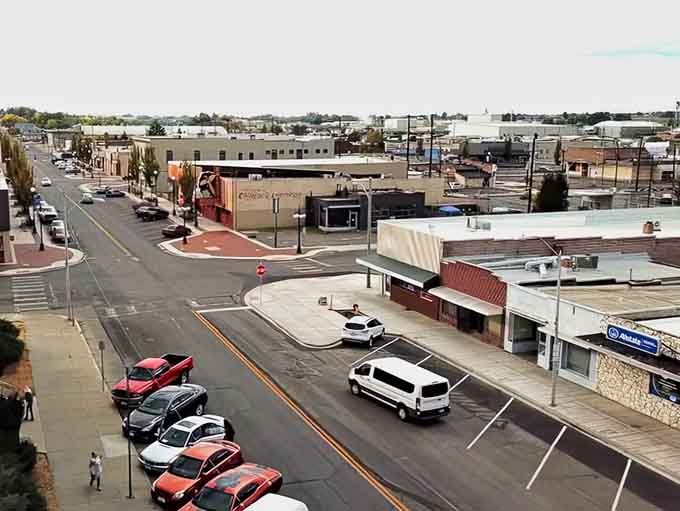 Downtown Sunnyside looks like someone hit pause on small-town America before everything got ridiculously expensive.