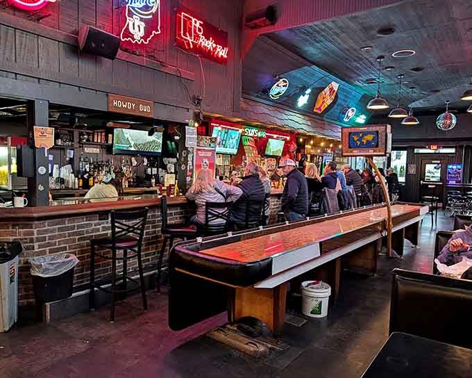 Step inside and you're surrounded by neon signs, warm wood, and the kind of buzzing energy that only happens in beloved neighborhood taverns.