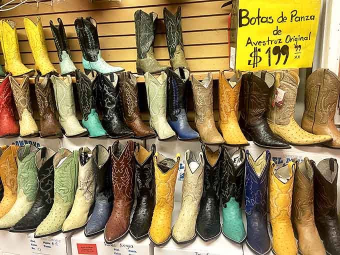 More boot colors than a Skittles factory, and every single pair ready to make your feet very, very happy.