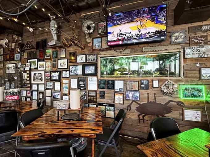 Where memorabilia meets maritime magic, and every wall tells a story worth hearing over cold beer.