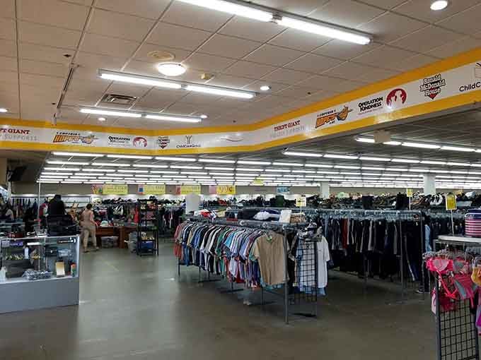 Welcome to retail therapy on a scale that would make your favorite department store weep with envy and inadequacy.