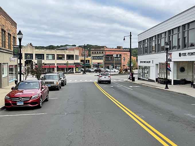 Main Street proves small city life doesn't mean sacrificing walkability, shops, or those precious parking spots.
