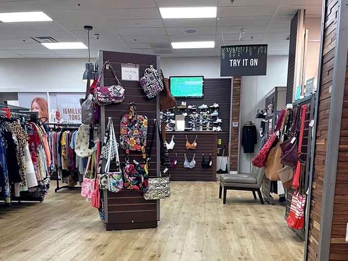 Clean, bright, and organized like a regular boutique forgot it was supposed to charge boutique prices.