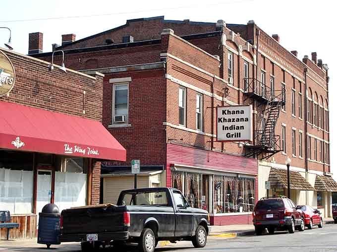 Downtown's historic buildings hold stories in every brick, plus some seriously good restaurants worth discovering today.