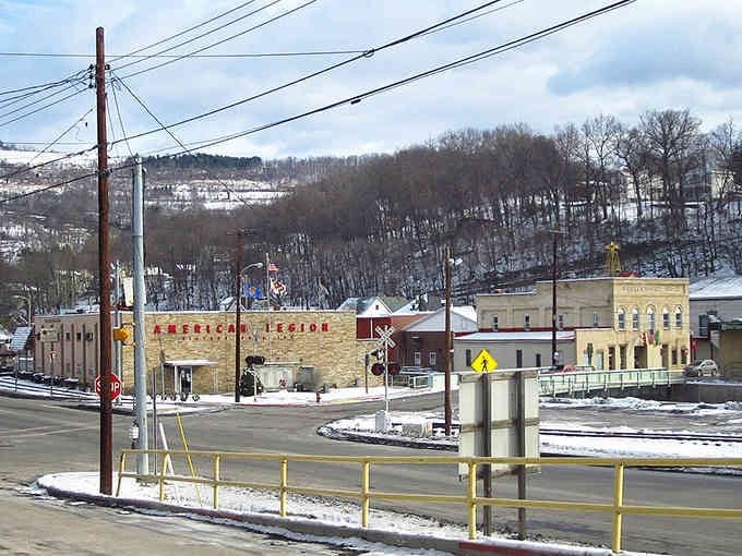 The American Legion stands proud, a testament to community spirit and the folks who keep small towns alive.