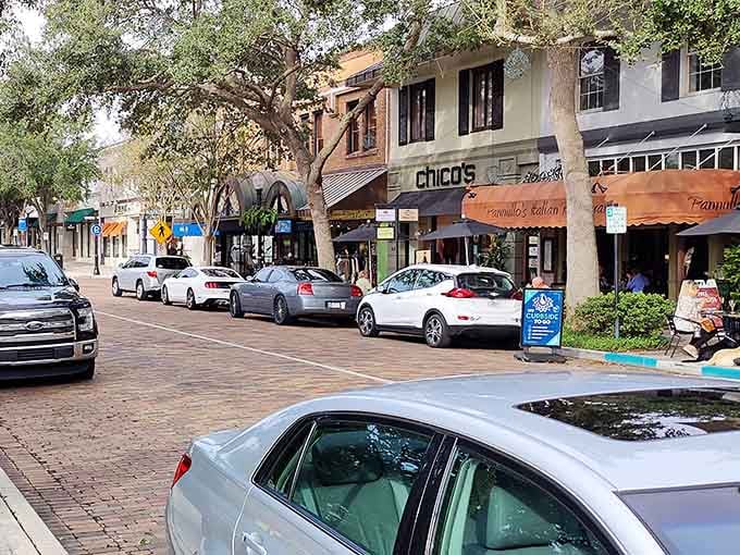 Tree-lined brick streets where the biggest decision is which charming boutique to browse first sounds pretty perfect.