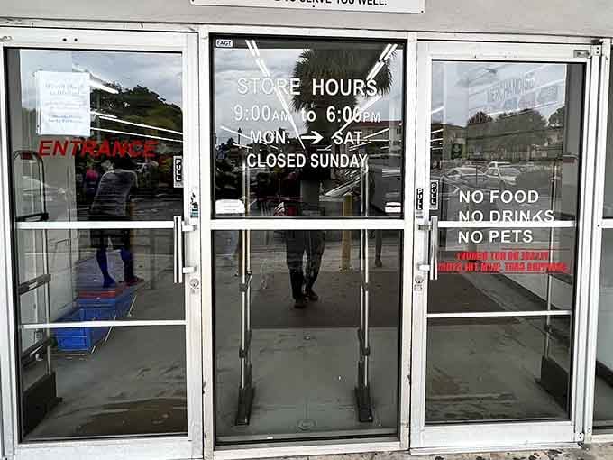 Open six days a week, giving you plenty of opportunities to score deals that'll make your friends jealous.