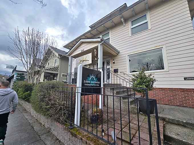 From the outside, it's a charming Portland house hiding an extraordinary secret that'll change your stress levels.