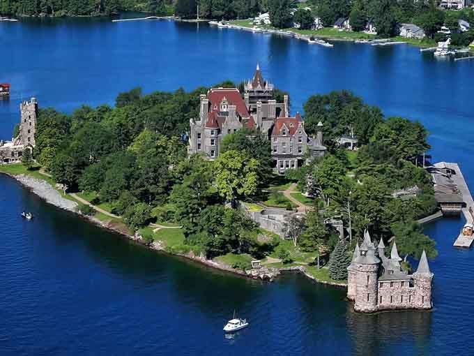 A fairytale castle on its own private island&mdash;because sometimes reality outdoes Disney's wildest dreams.