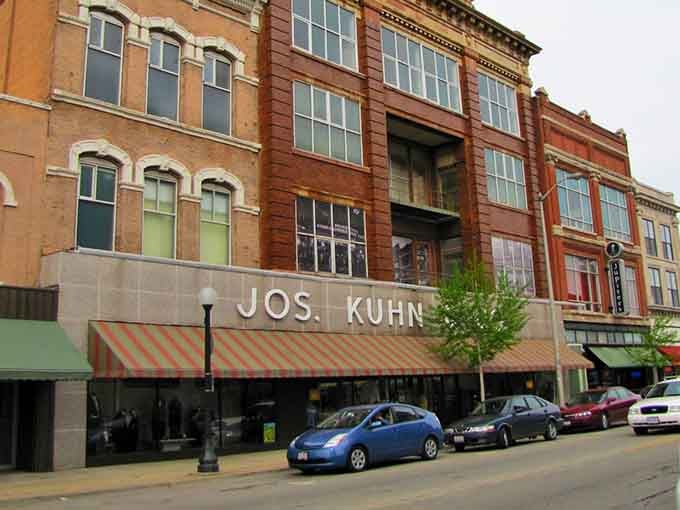 That vintage storefront sign tells you everything: this is a place where shopping still feels personal and unhurried.