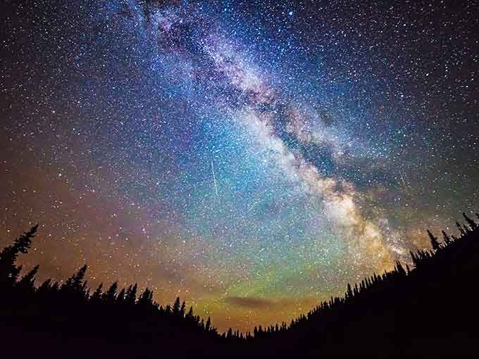 The Milky Way puts on a show that beats any planetarium, painting the sky with billions of stars.