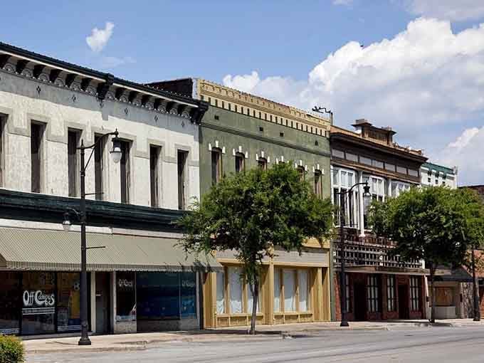 Historic architecture meets modern affordability in this downtown where every building tells a century-old story.