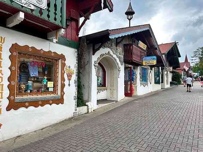 When Georgia decided to import Bavaria, they committed fully&mdash;timber frames, balconies, and all the Alpine charm.