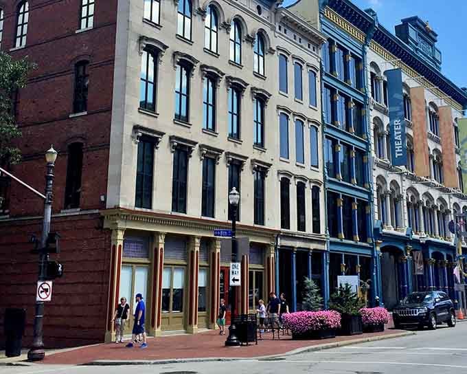 Louisville's architectural tapestry unfolds in layers of cream, brick, and blue&mdash;a visual feast for anyone who appreciates character.