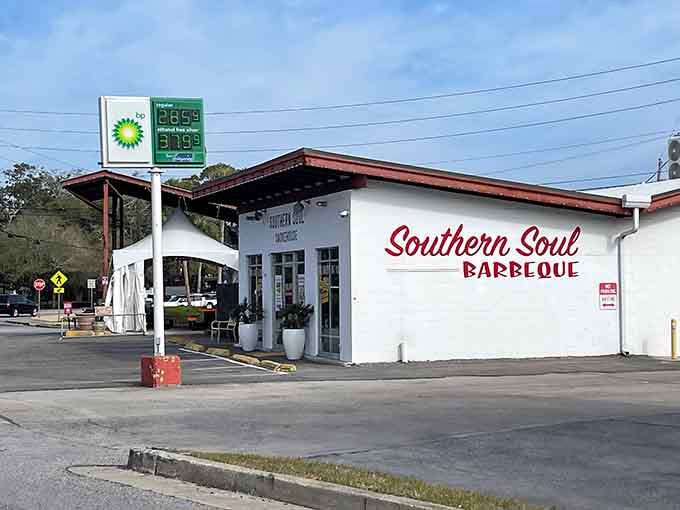 A converted gas station serving barbecue this good proves the best restaurants don't need fancy buildings.