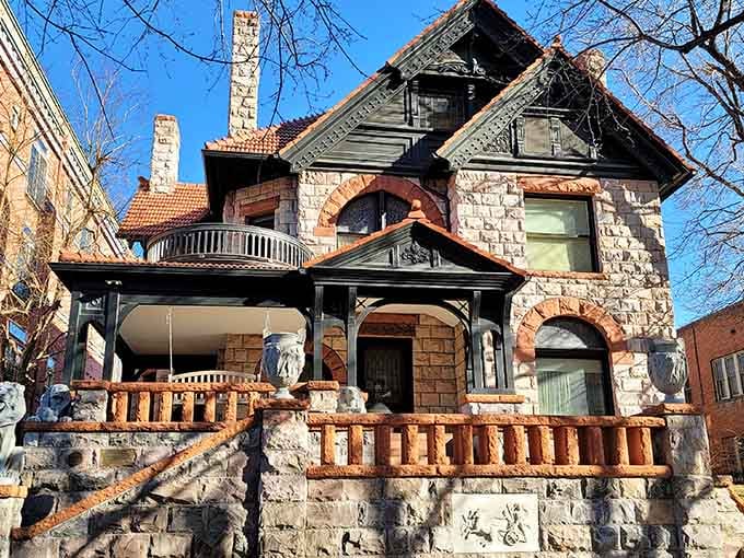 Victorian stone and brick architecture meets Capitol Hill charm in this beautifully preserved historic mansion.
