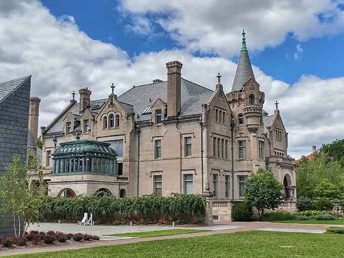 The mansion's grand architecture and manicured gardens transport you to Swedish nobility without the transatlantic flight required.