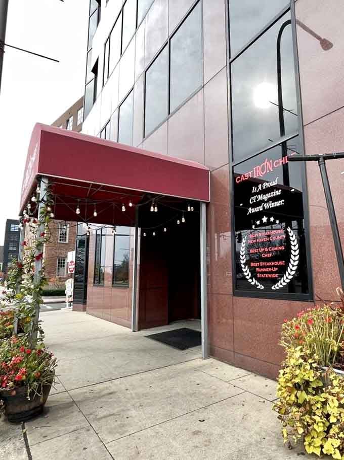 Modern glass and brick architecture meets award-winning steaks&mdash;sometimes the best surprises come in contemporary packages with traditional hearts.