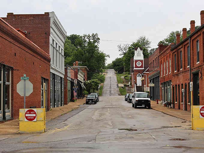 That steep hill climbing into town isn't just dramatic, it's your daily cardio built right in.