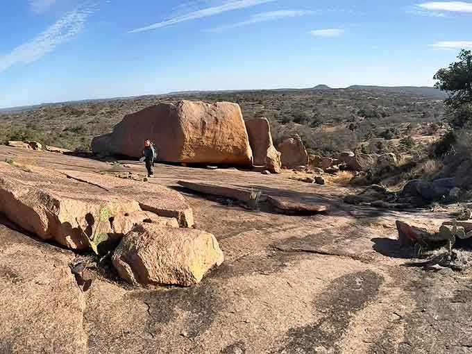 Those massive boulders scattered across Enchanted Rock remind you that Mother Nature has quite the sense of dramatic flair.
