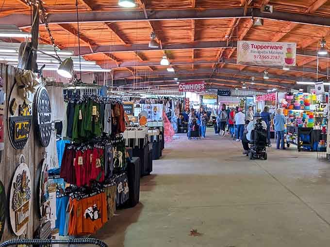 Those exposed beams overhead have witnessed more bargaining sessions than a season of "Let's Make a Deal" combined!