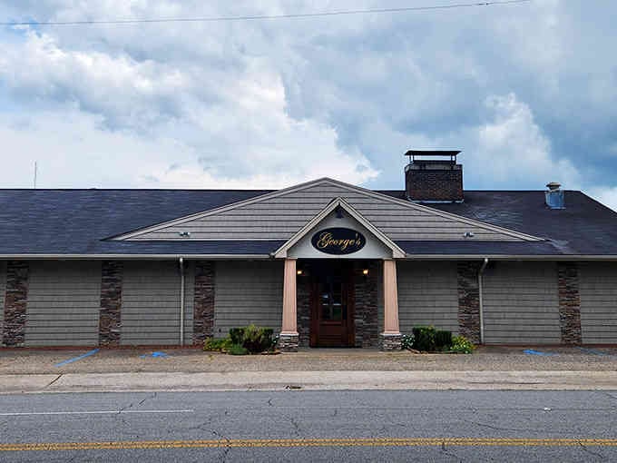 George's sits proudly on the main road, inviting hungry travelers to discover what locals already know.