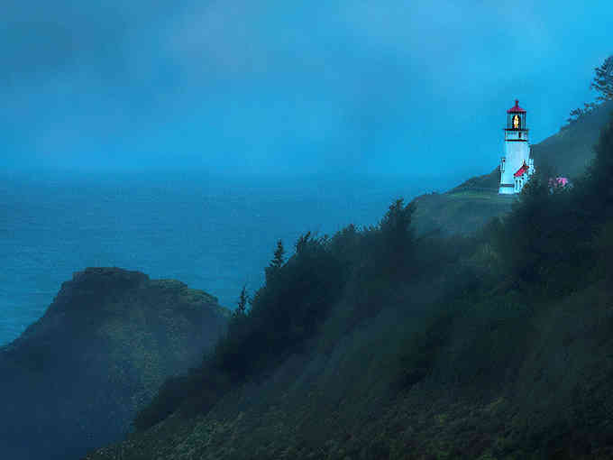 Perched on the clifftop like a watchful guardian, this beacon has guided sailors through treacherous waters for over a century.