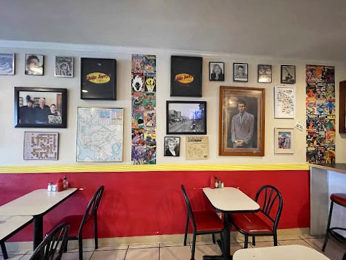 The red booths and retro memorabilia transport you straight back to when diners were the heart of every neighborhood.