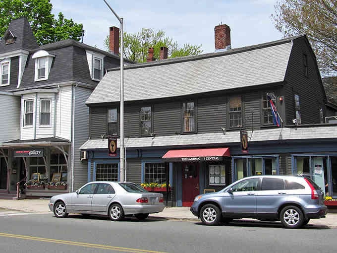 Historic buildings line these peaceful streets where the past feels wonderfully present in every detail.