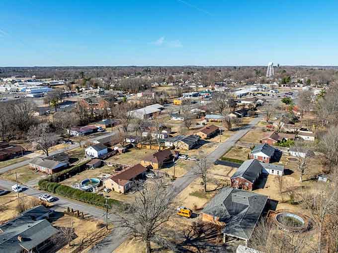 Wide open spaces in Mayfield mean housing costs that won't drain your Social Security check.