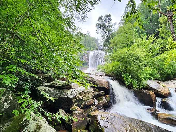 Here's where water meets rock in spectacular fashion, creating nature's own amphitheater complete with front-row mist seats.