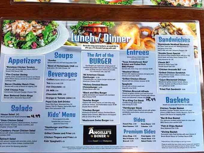 When a menu offers everything from gumbo to chicken and waffles, you know someone's been paying attention to what people actually want.