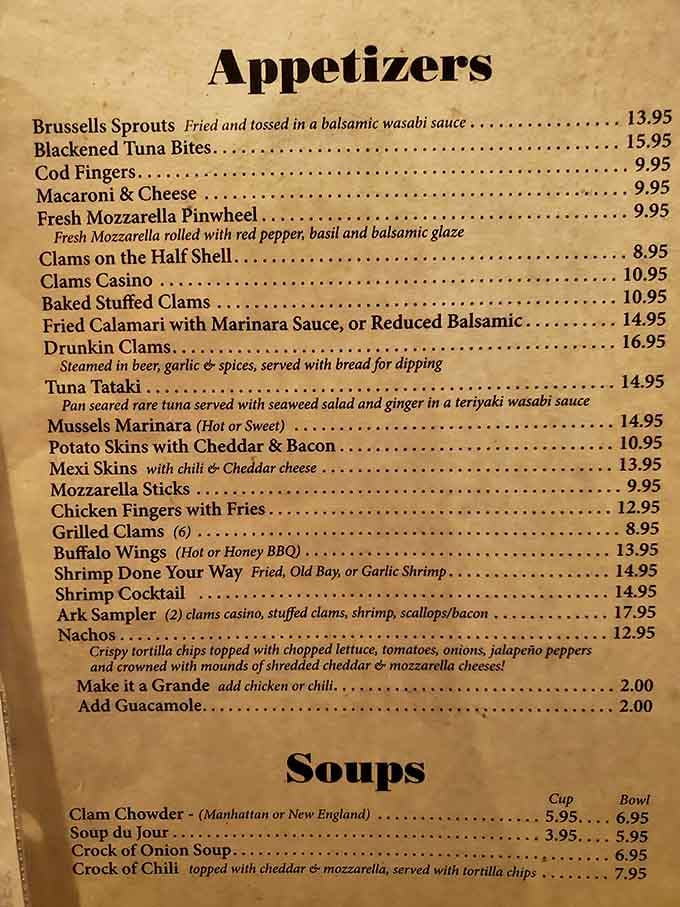 The menu reads like a greatest hits album of coastal cuisine with some unexpected tracks thrown in.