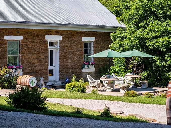 Stone buildings and outdoor patios prove that Kentucky knows how to blend history with a good time perfectly.