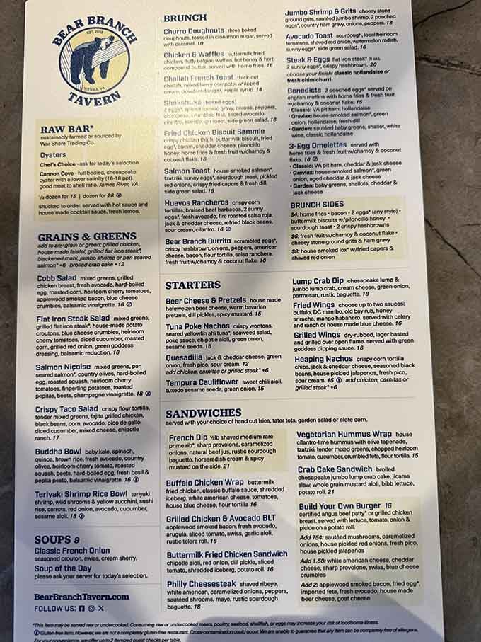 This menu reads like a greatest hits album of brunch, where every track is a certified banger.
