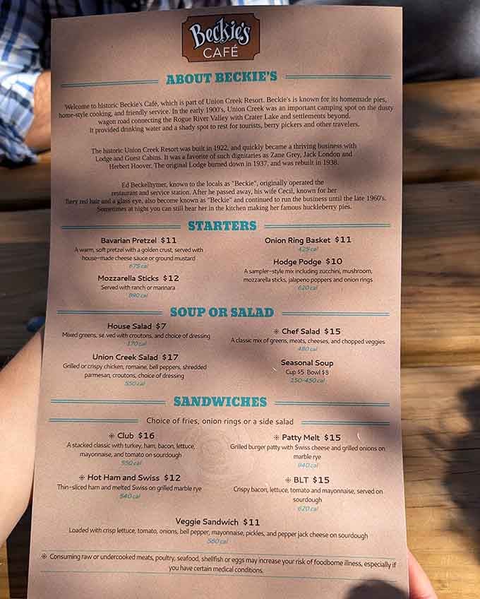 When a menu includes both Bavarian pretzels and huckleberry pie, you know you've found something special in the woods.