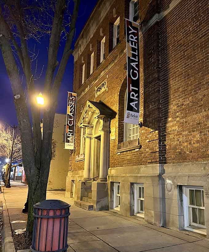 Art galleries that glow at dusk have a way of making you feel cultured without even trying too hard.