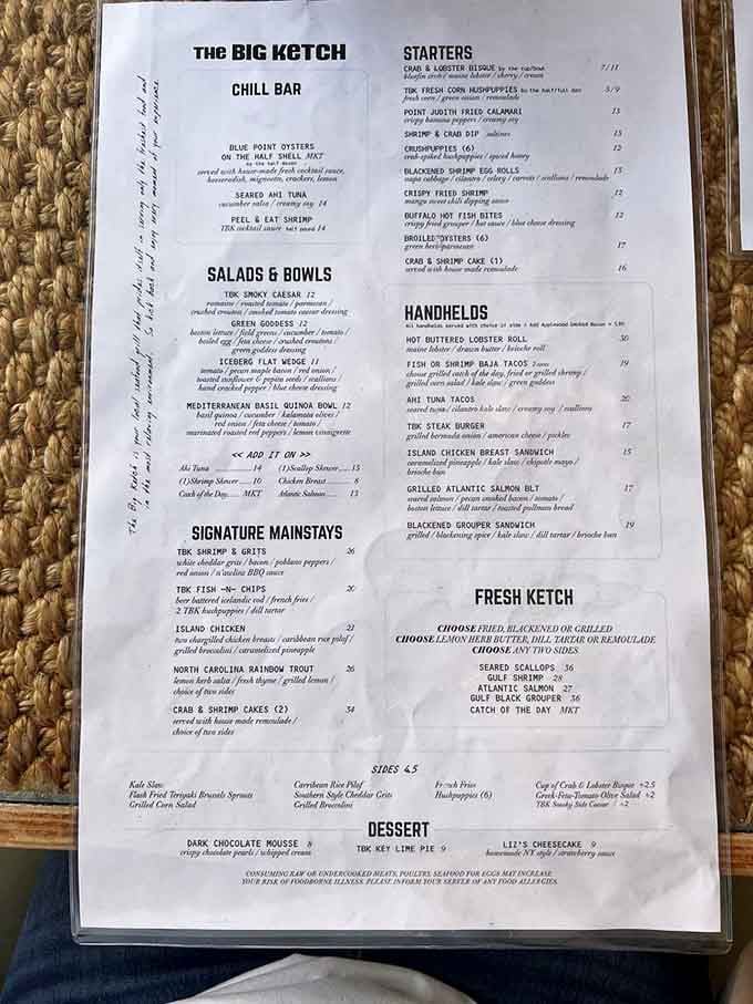 A menu this committed to fresh seafood is like finding buried treasure in landlocked Atlanta.