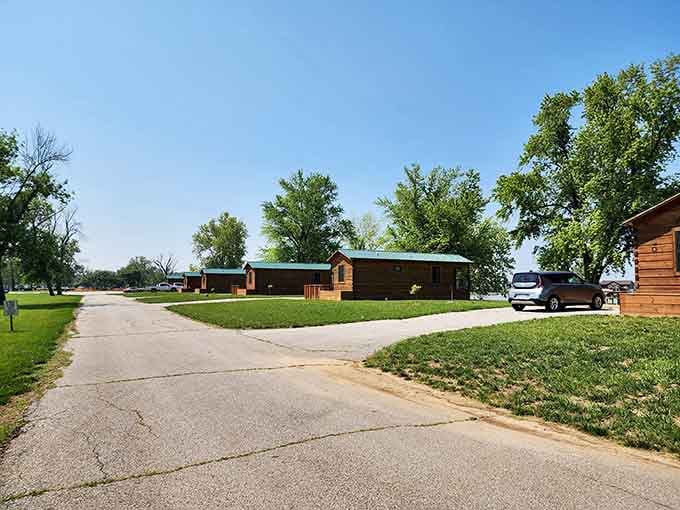 These cozy cabins offer the perfect compromise between roughing it and actually being comfortable while you sleep.