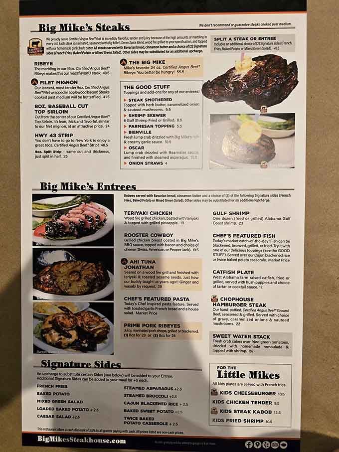 When the menu warns "you better be hungry," that's not a suggestion, that's a legal disclaimer.