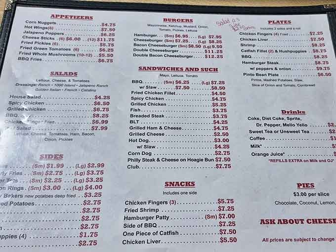 When the menu lists burgers by weight class, you know you're in for an adventure.