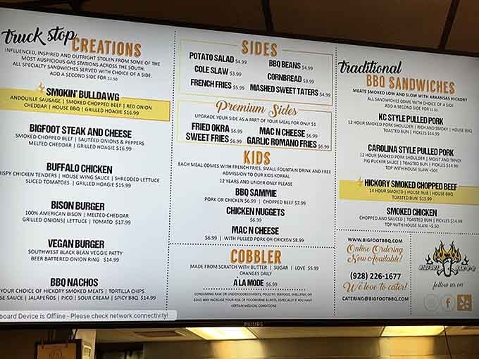 When the menu includes bison burgers and vegan options alongside pulled pork, everyone at the table wins big.