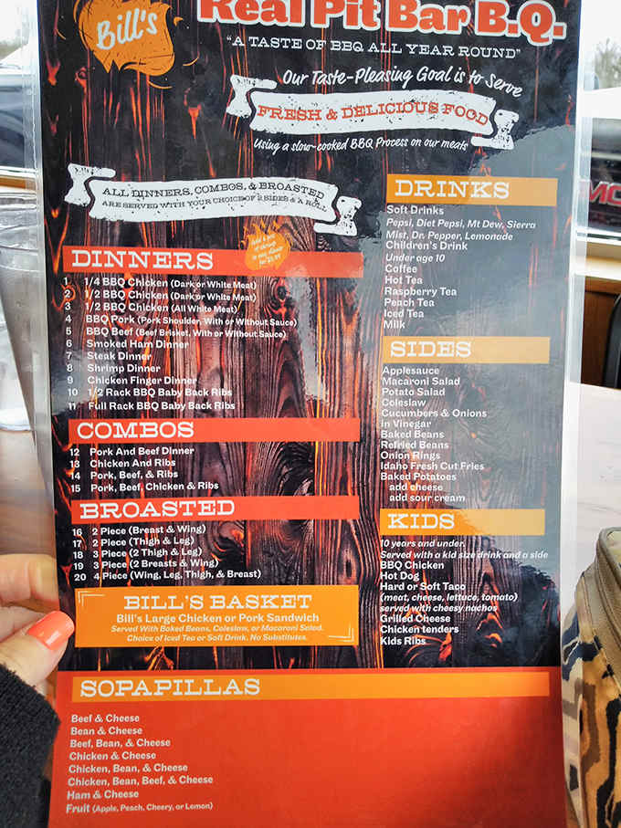 When a menu promises "A Taste of BBQ All Year Round," you know someone's serious about their craft.