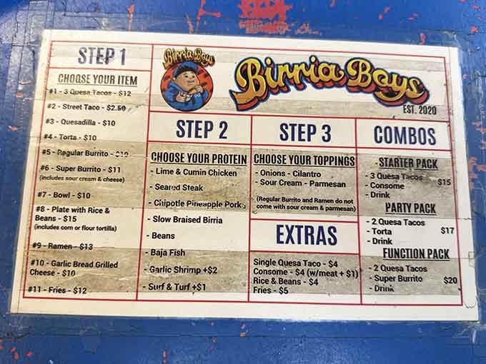 Three simple steps stand between you and birria bliss, plus combo packs for the truly committed eaters.