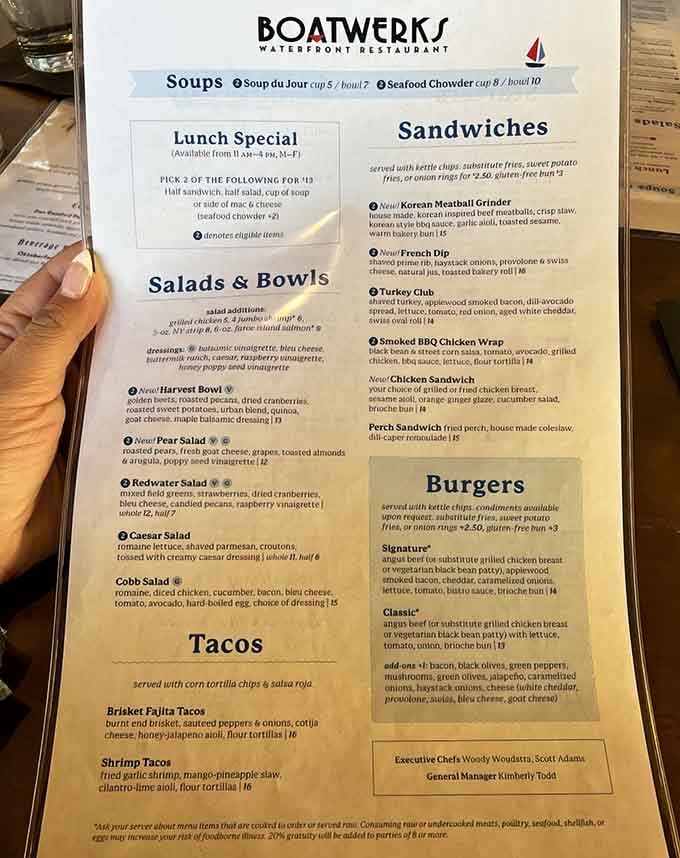 When your menu reads like a greatest hits album, you know someone's been paying attention to what people actually want.