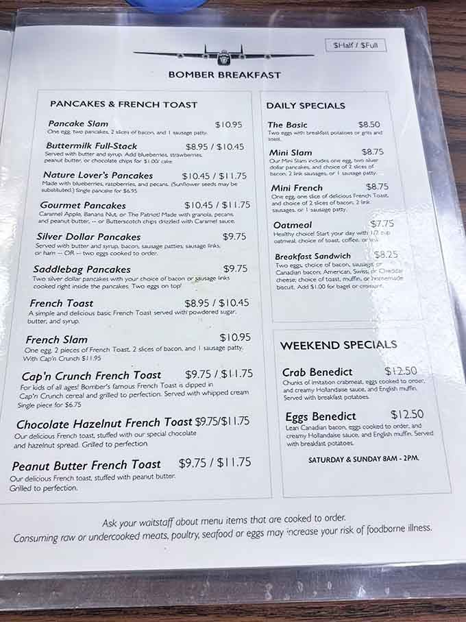 This menu reads like a greatest hits album, except every track is a chart-topper you'll want on repeat.